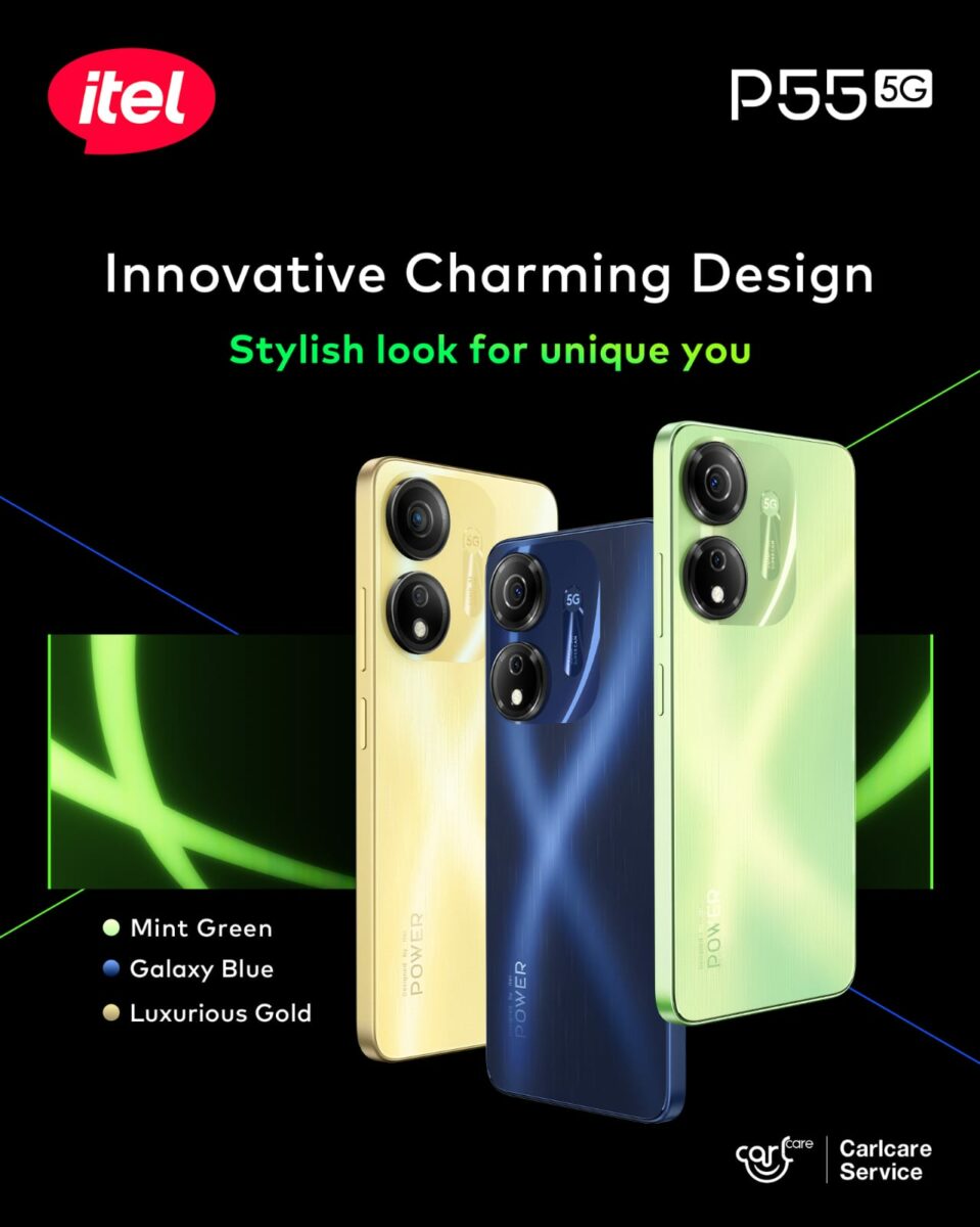 Itel P55 5G: Smartphone Murah Dengan Dimensity 6050 5G Dan Kamera 50 MP ...