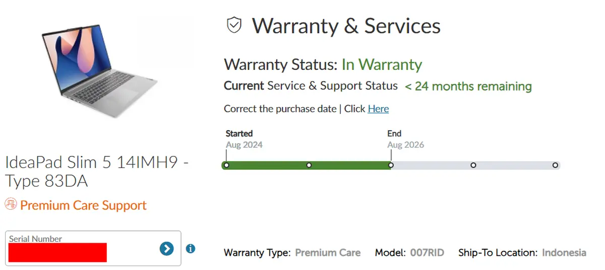 Tips: Cara Cek Garansi Laptop Lenovo Resmi Indonesia - YANGCANGGIH.COM