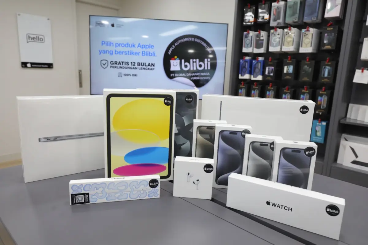 Produk Apple Dengan Stiker Blibli Kini Ekstra Proteksi Gratis 12 Bulan ...